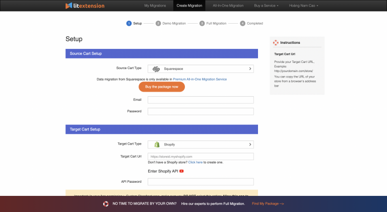 Migrate Squarespace to Shopify in 3 Steps [2023] - LitExtension