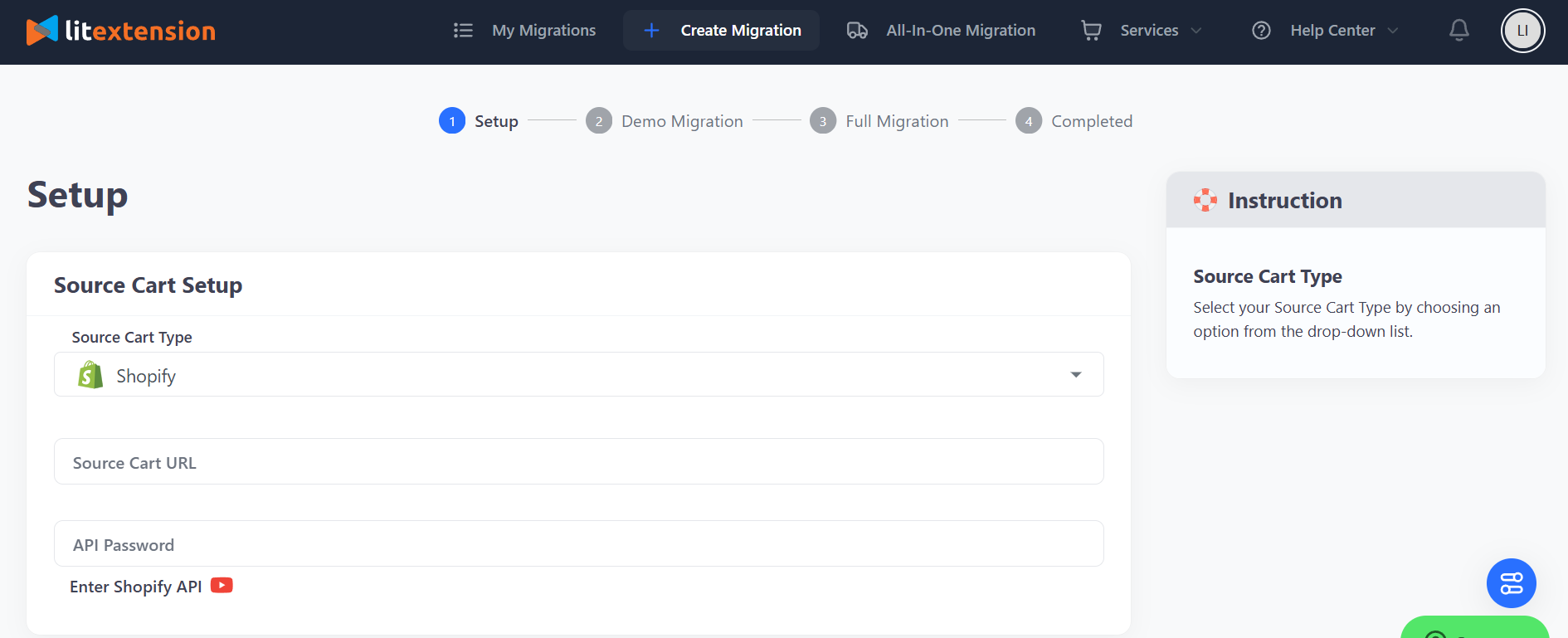 How many steps are there to migrate data from your store to a target ...