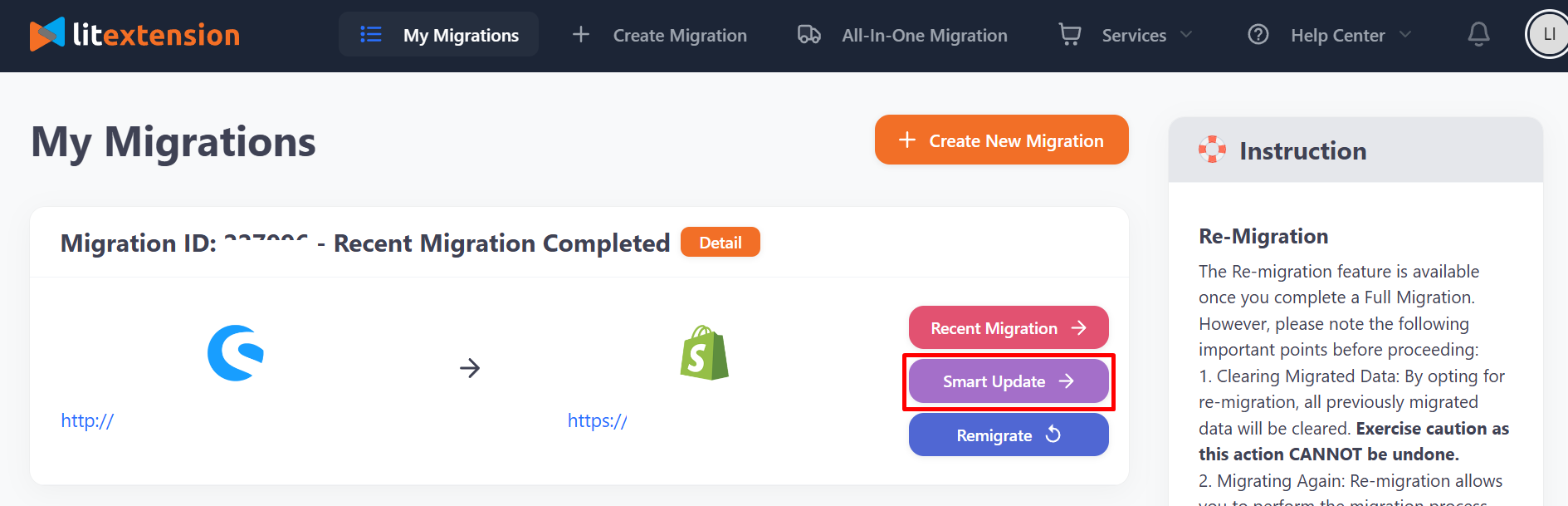 How to run Smart Update? - LitExtension FAQs