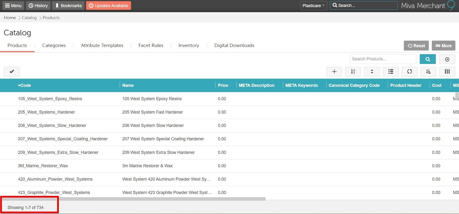 How to Check Number of Entities on Miva Merchant - LitExtension