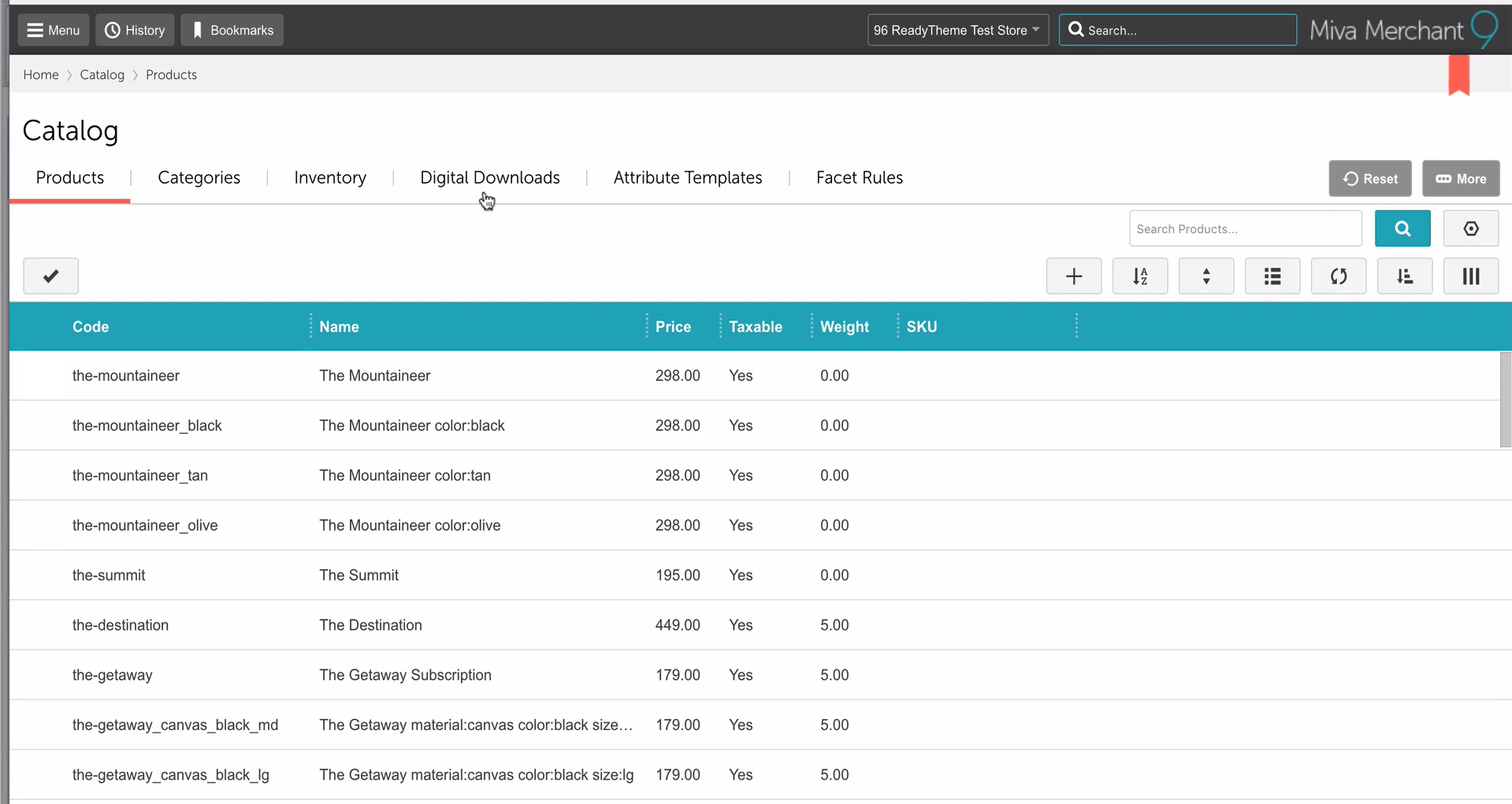 Quickly check the number of entities on Miva Merchant - LitExtension