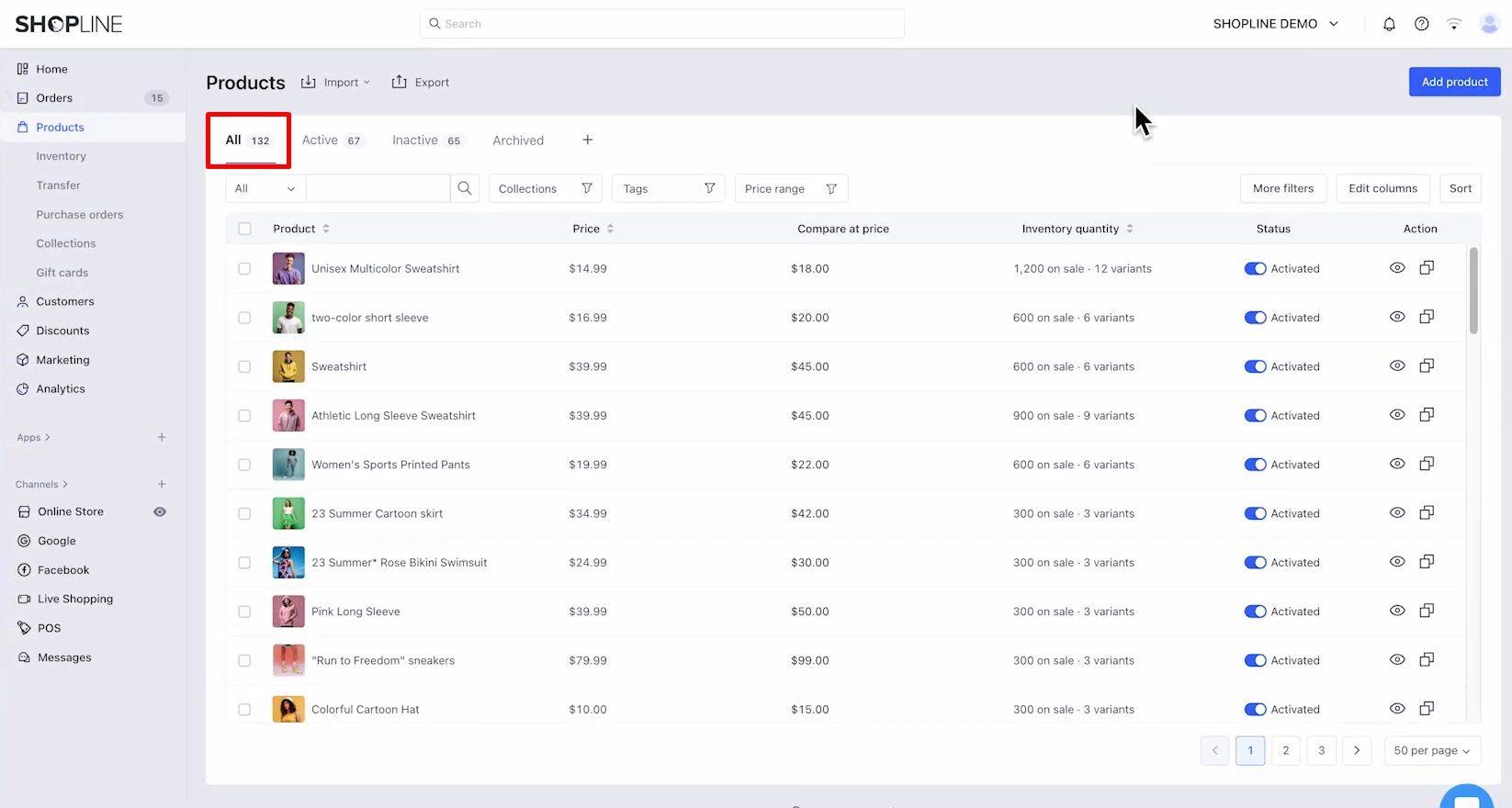 How to check the number of entities on SHOPLINE with LitExtension in 3 steps - LitExtension EN
