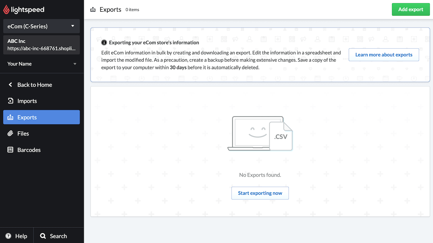 Exporting CSV Files from Lightspeed: A complete tutorial - LitExtension